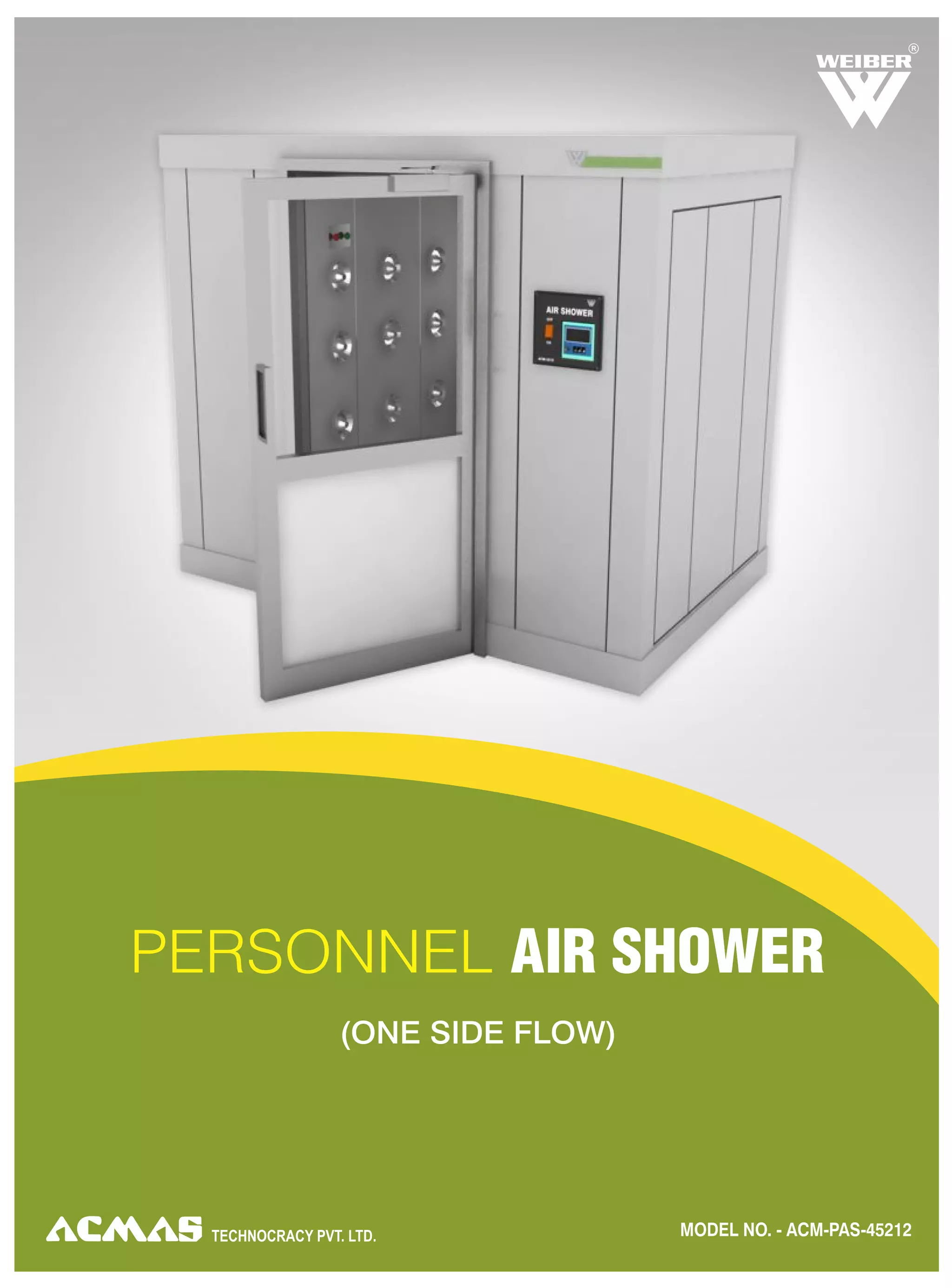 Personnel air shower one side flow | PDF