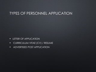 personnel application and letter head.pptx