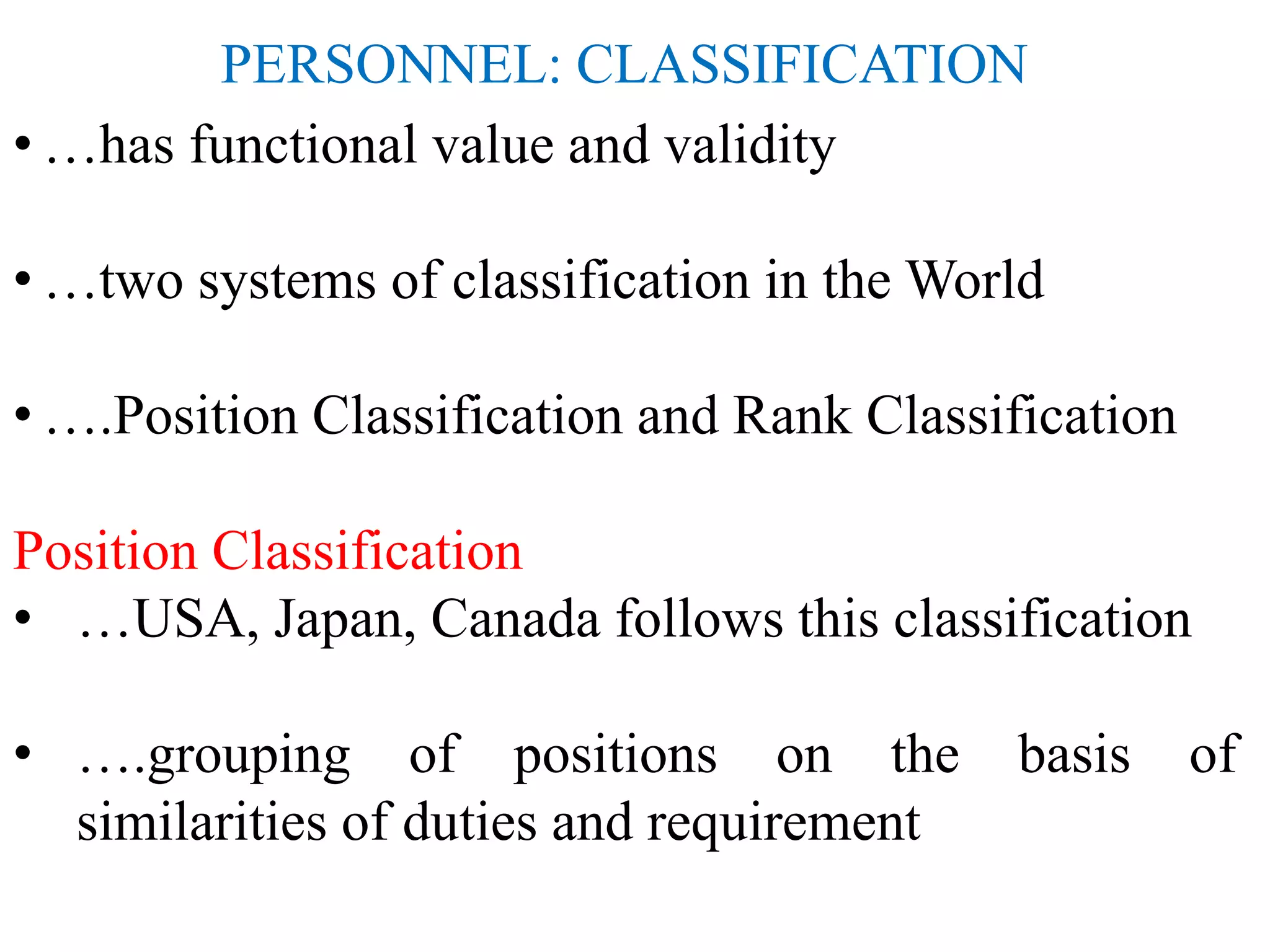 PERSONNEL CLASSIFICATION.ppt