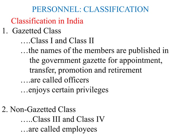 PERSONNEL CLASSIFICATION.ppt