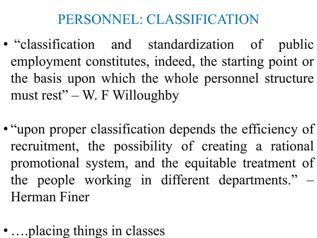 PERSONNEL CLASSIFICATION.ppt
