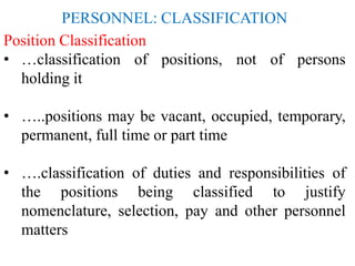 PERSONNEL CLASSIFICATION.ppt