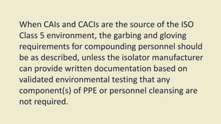 Pharmacy CSP Preparation: Personnel Garbing and Gloving | PPTX