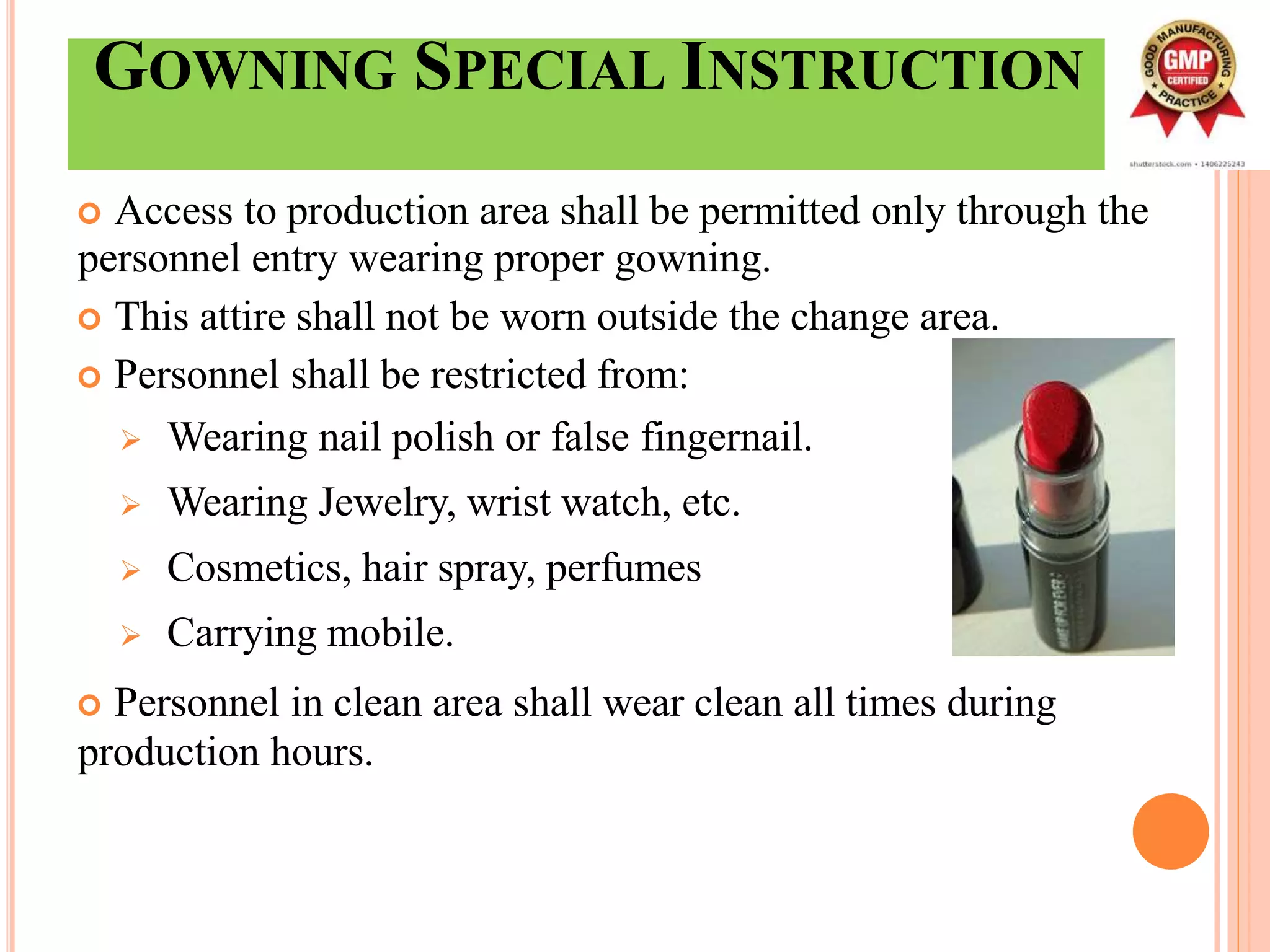 Personnel Hygiene and Gowning Degowning Procedure.pptx