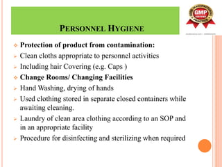 Personnel Hygiene and Gowning Degowning Procedure.pptx