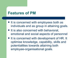 Personnel management | PPT