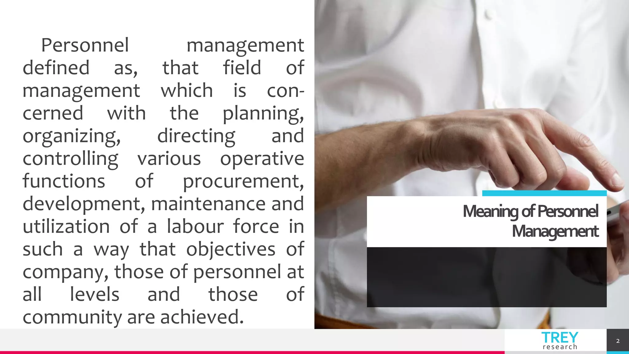 Personnel management | PPTX