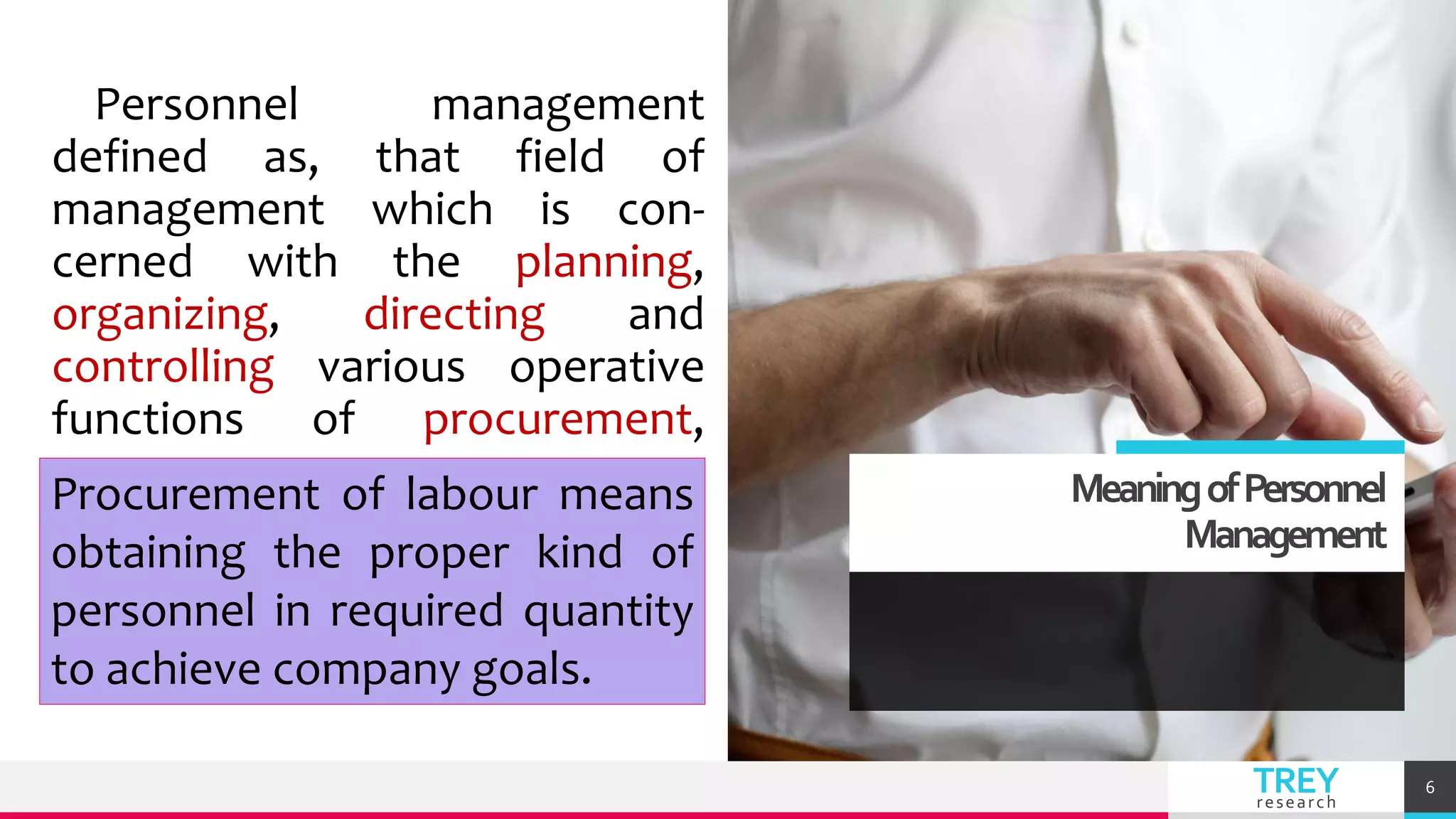 Personnel management | PPTX