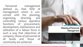Personnel management | PPTX