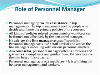 Personnel management | PPT