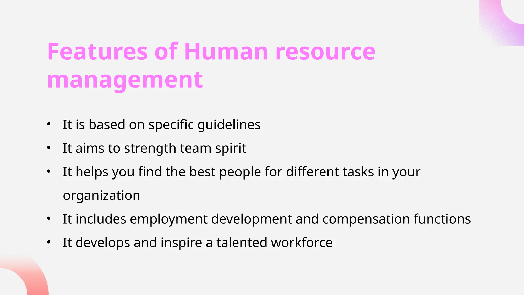 Personnel Management work in medical field | PPTX