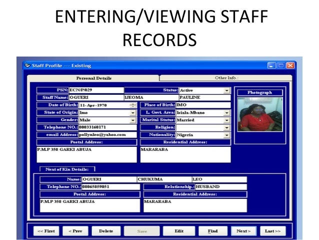 Personnel Management Software Developing and Processes