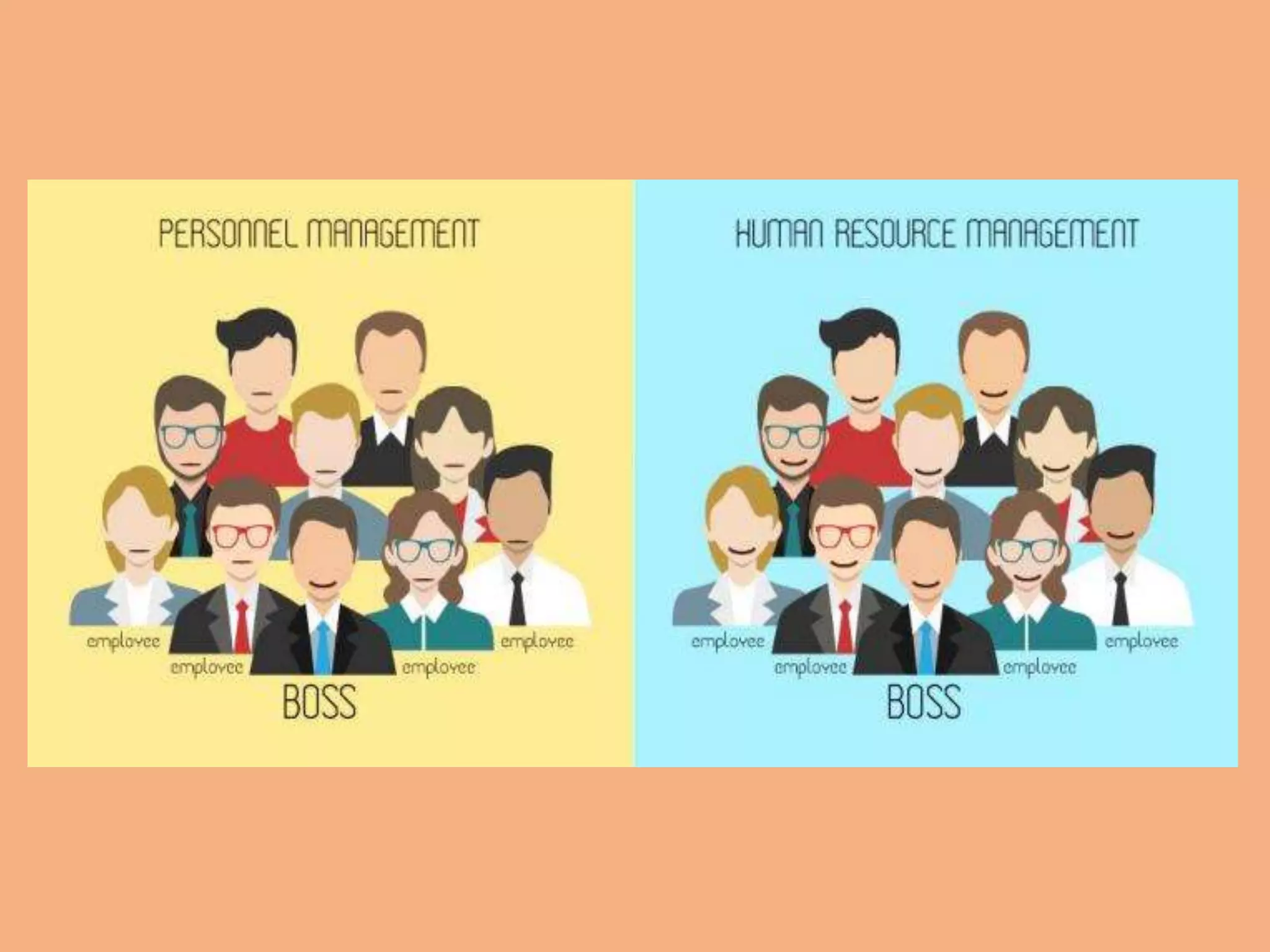 Personnel management vs human resource management | PPTX