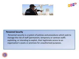 Personnel security | PPTX