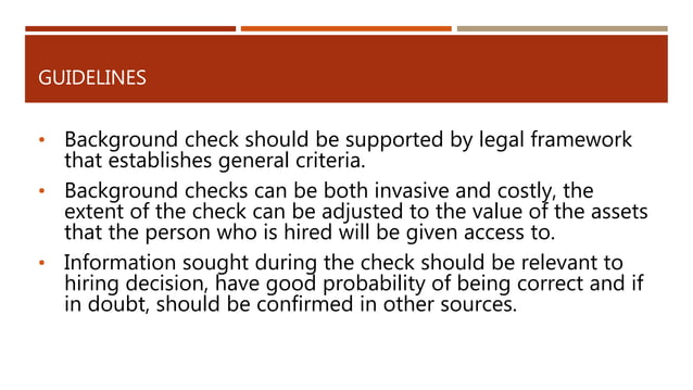 Personnel security investigation | PPTX