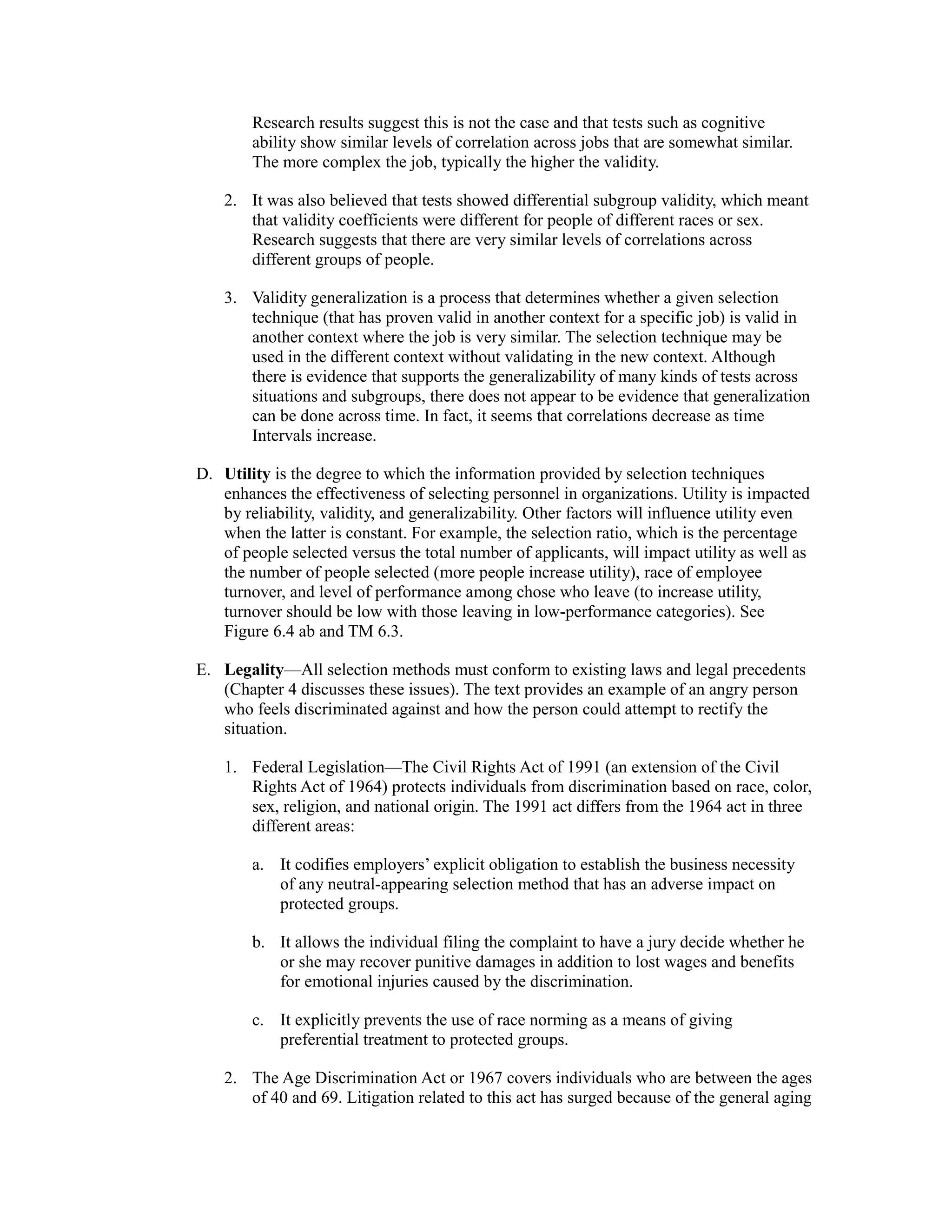 Personnel selection and placement | PDF