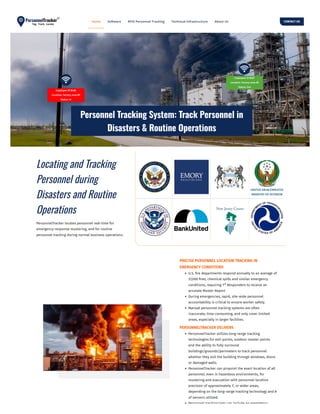 Personnel Tracking System for Disasters & Daily Operations | PDF