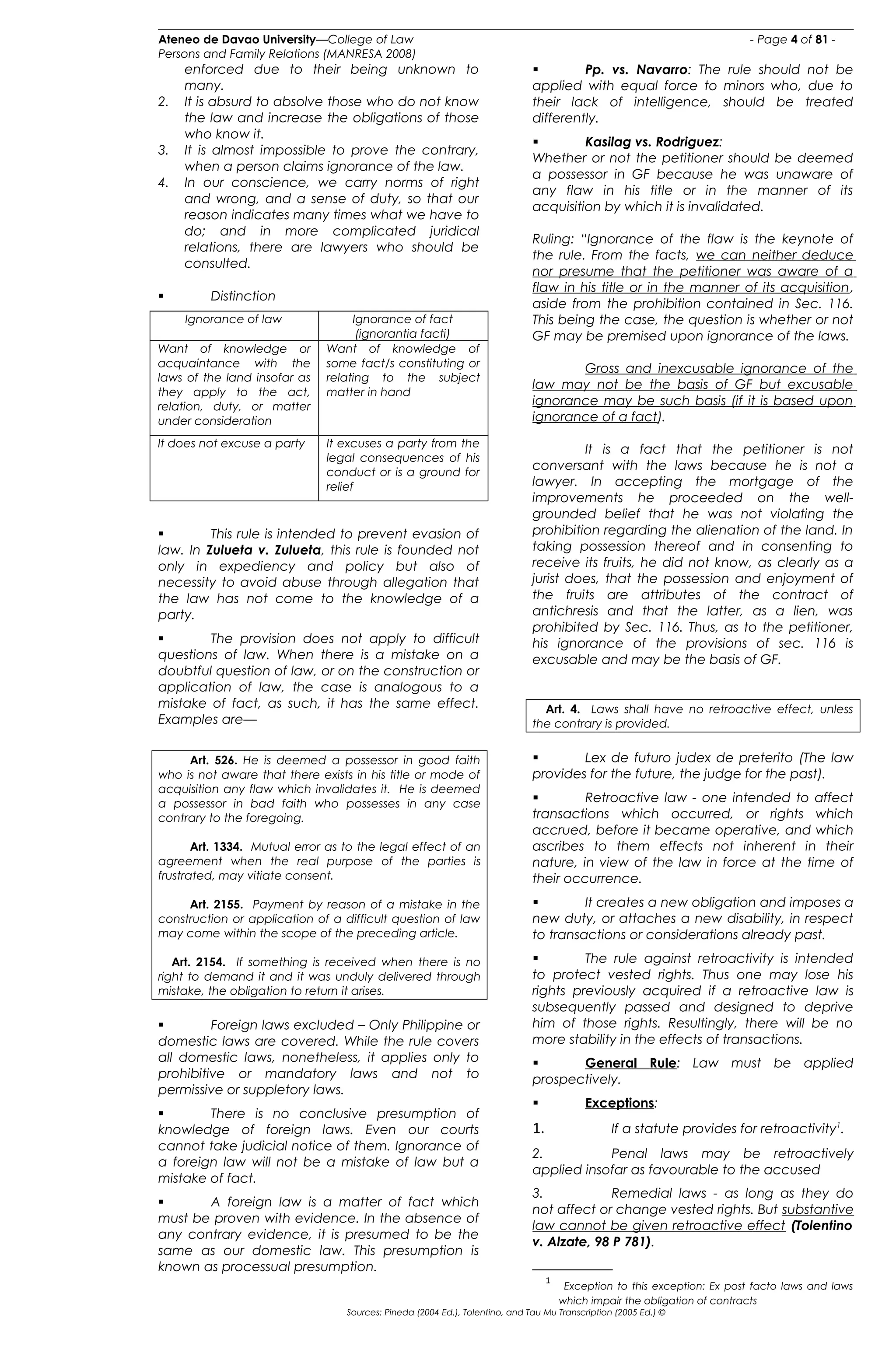 Persons and family relations for proof-reading | DOC