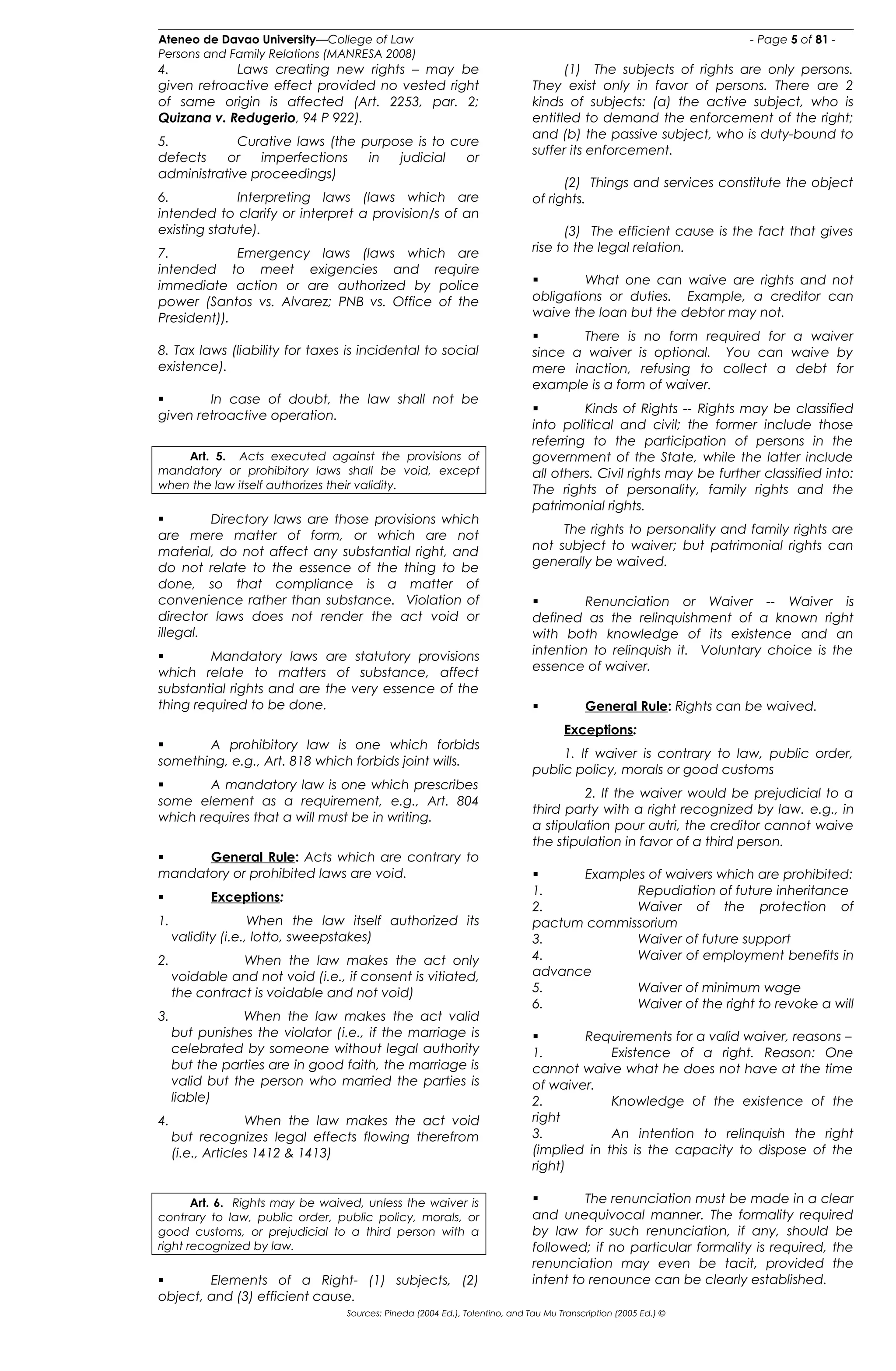 Persons and family relations for proof-reading | DOC