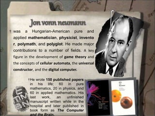 Important People in the History of Computer | PPTX
