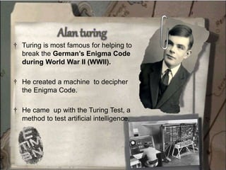 Important People in the History of Computer | PPTX