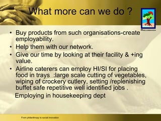 Persons with disabilities employees in itc welcomgroup | PPT