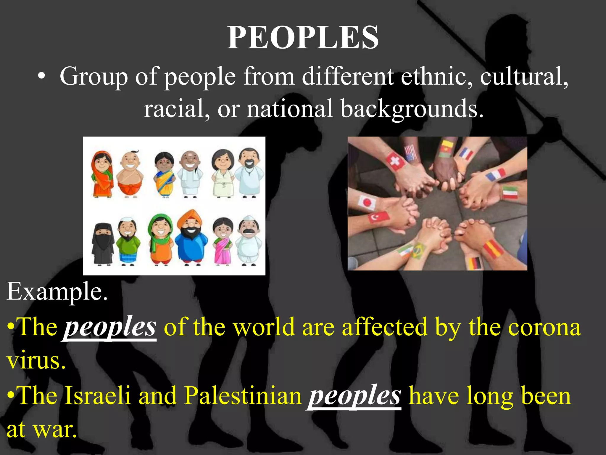 Person vs persons vs people vs peoples | PPTX | Family and Relationships