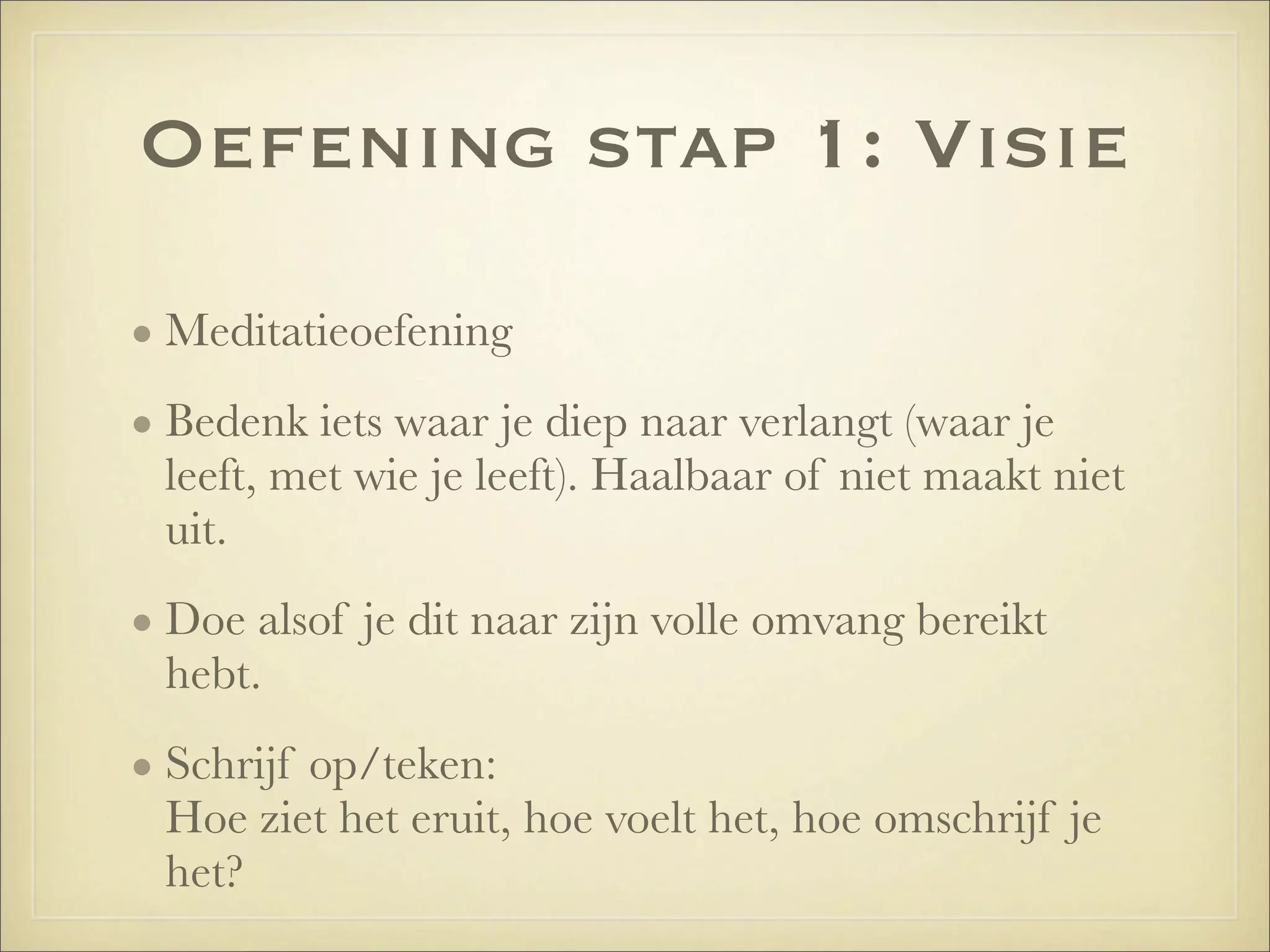 Persoonlijk Meesterschap Basis | PDF