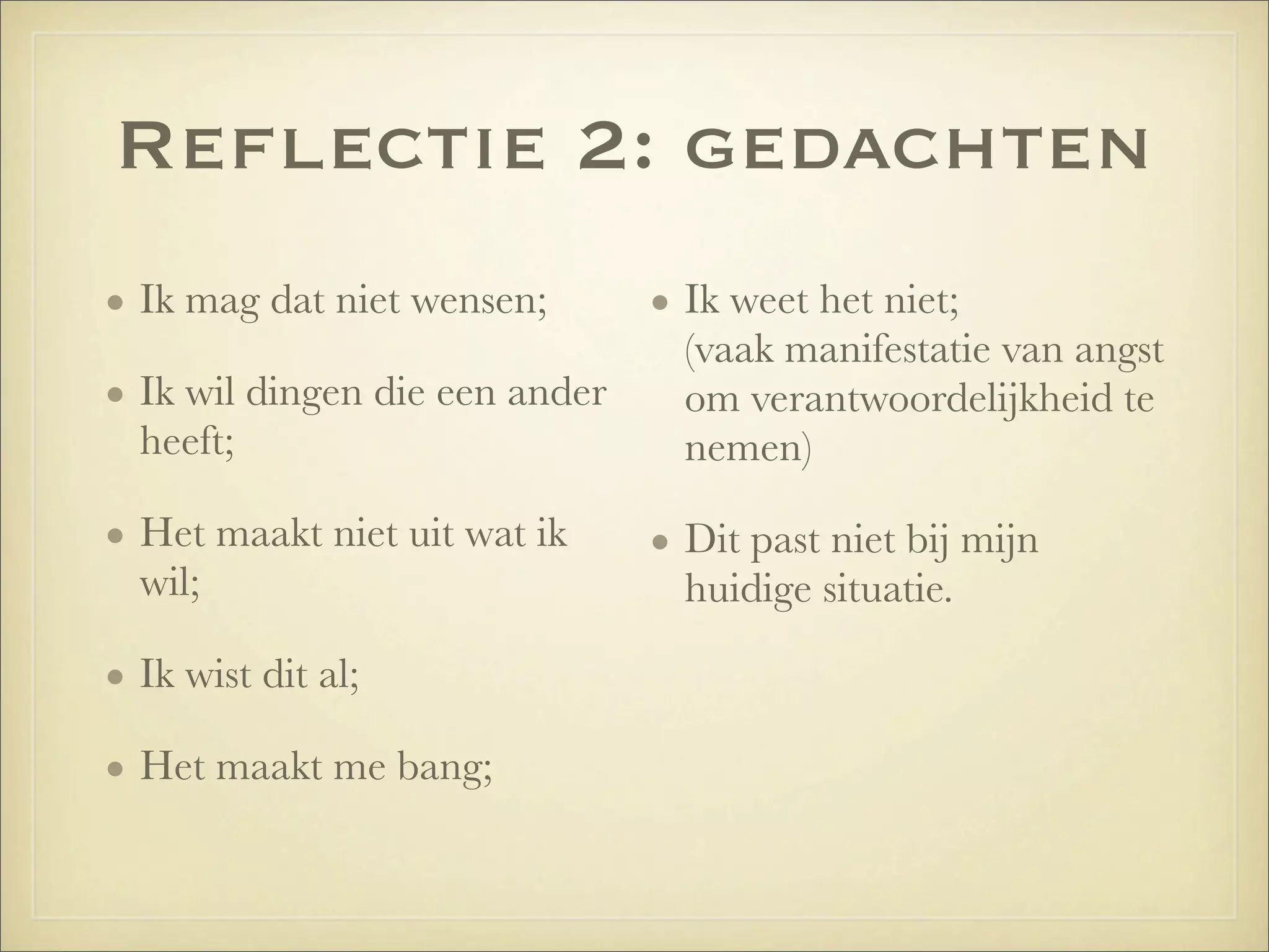 Persoonlijk Meesterschap Basis | PDF