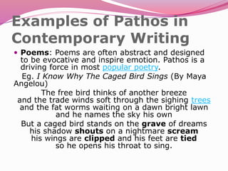 Ethos, Pathos, Logos in writing | PPT