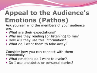 Ethos, Pathos, Logos in writing | PPT
