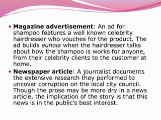 Examples Of Pathos In Magazines