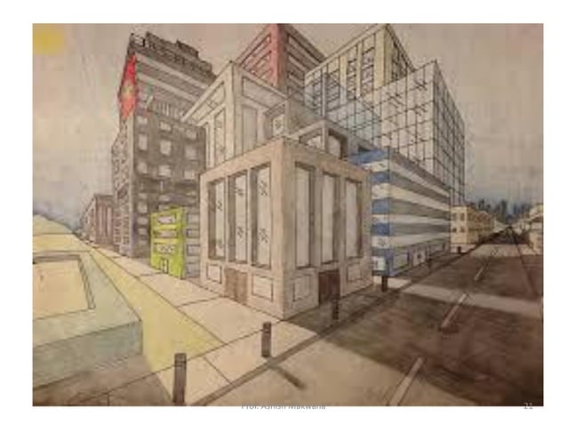 Perspective drawing_Building and Town Planning | PPT