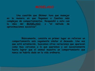 Perspectiva conductista | PPT