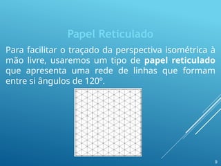 Perspectiva_Isometrica_ Para Desenho Técnico | PPTX
