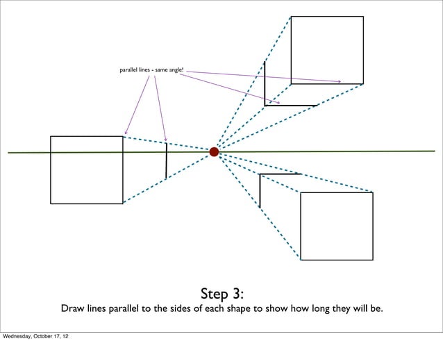 One and Two- Point Perspective | PDF | Drawing and Sketching | Arts and ...
