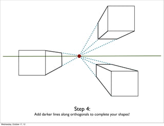 One and Two- Point Perspective | PPT