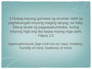 Perspective - Week 2 Tagalog Service | PPT