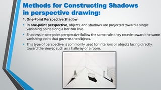PERSPECTIVE DRAWING OF SHADOWS BY ARC BASHIR ABDULLAHI.pptx