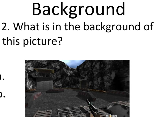 Perspective foreground background | PPT