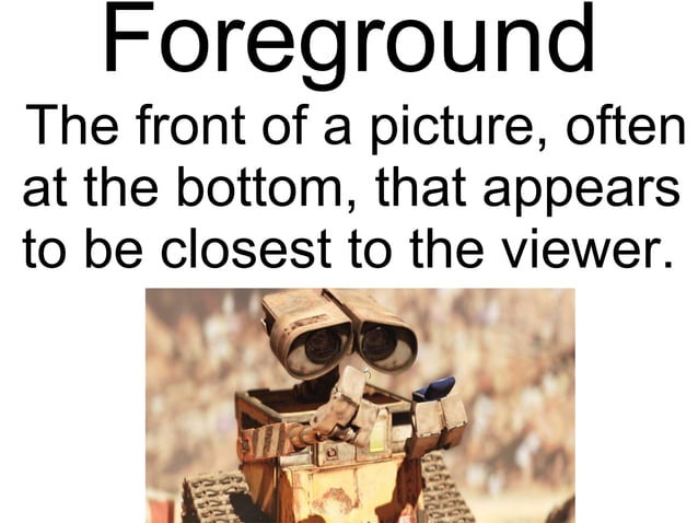 Perspective foreground background 1 | PPT