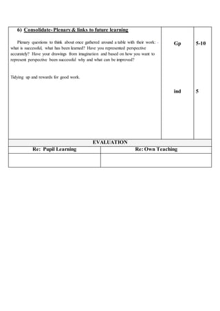 Perspective Lesson Plan-Secondary Education | DOCX