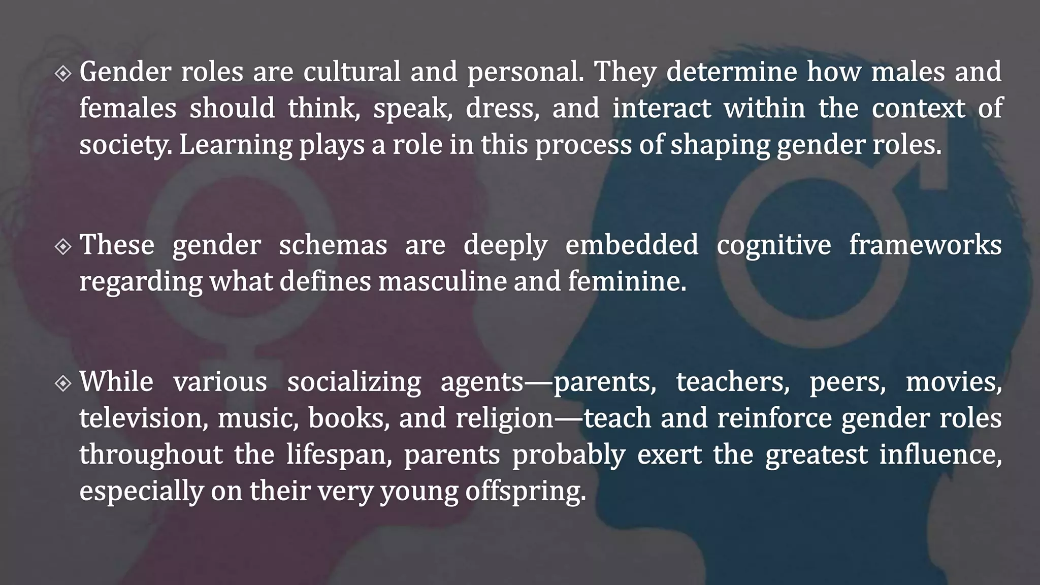 Perspective of elderly in gender role and its change | PPTX | Parenting ...