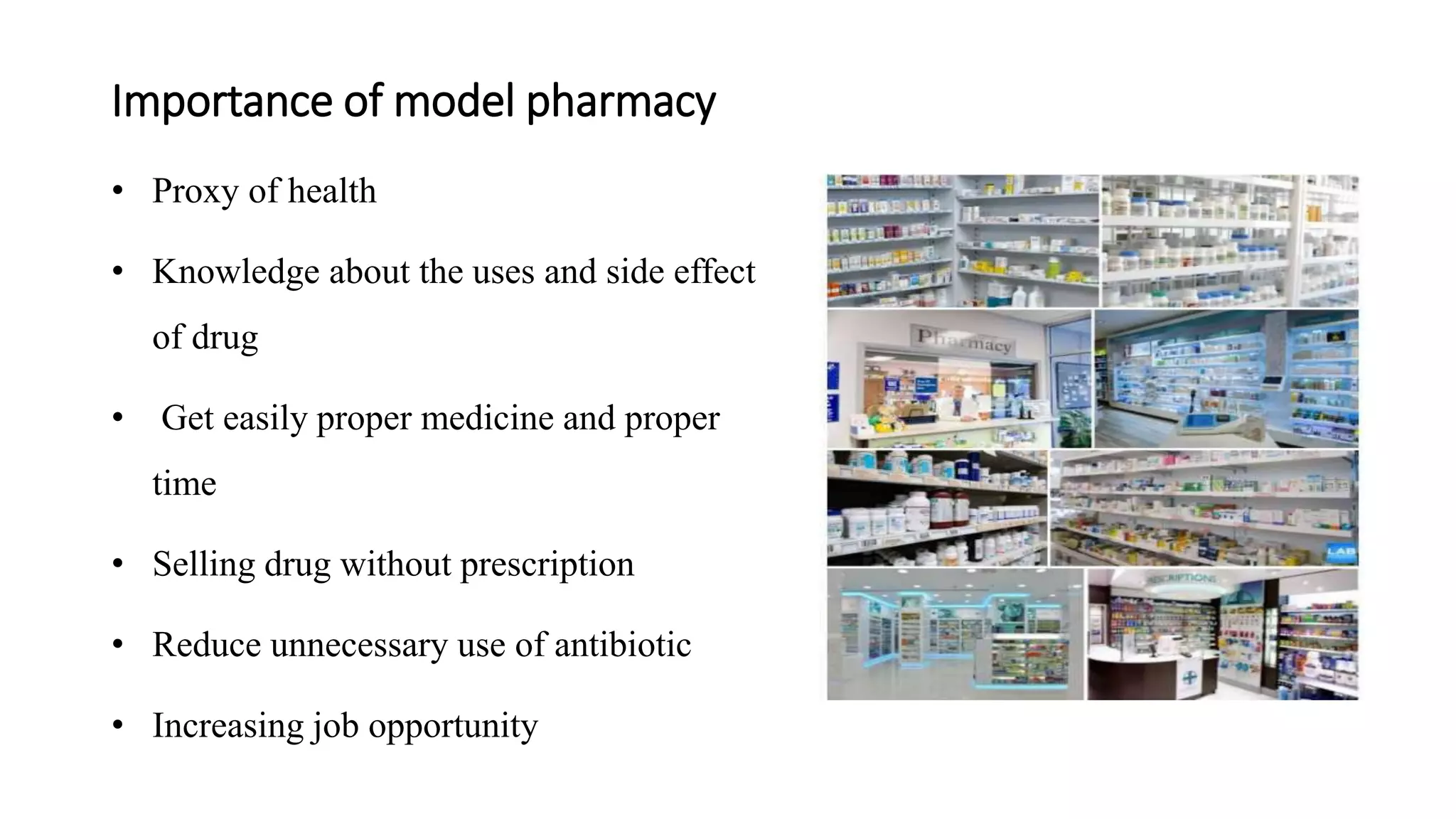 Perspective of model pharmacy in bangladesh | PPTX