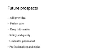 Perspective of model pharmacy in bangladesh | PPTX