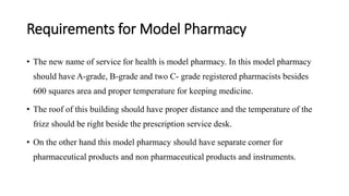 Perspective of model pharmacy in bangladesh | PPTX