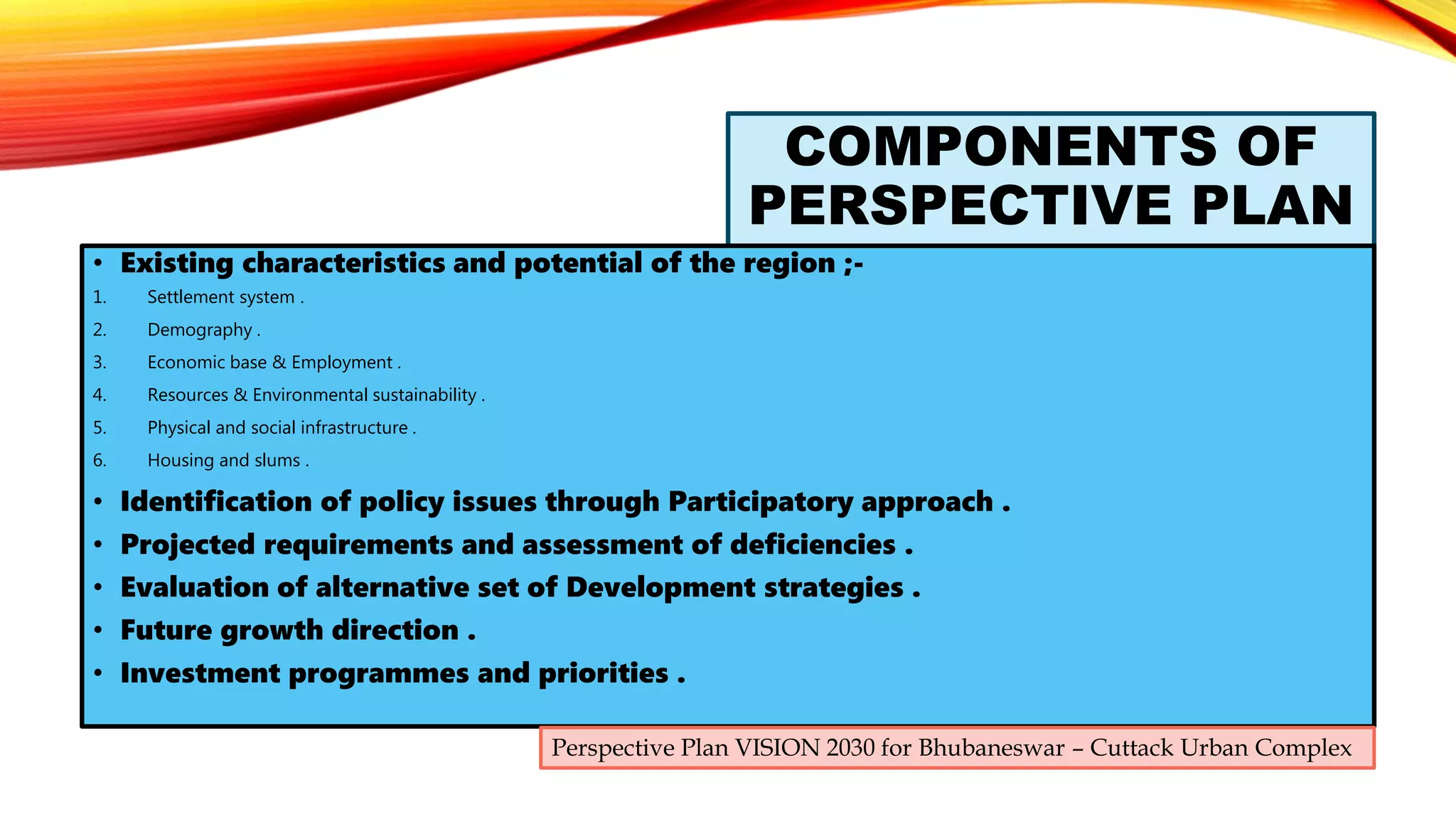 Perspective plan | PPTX