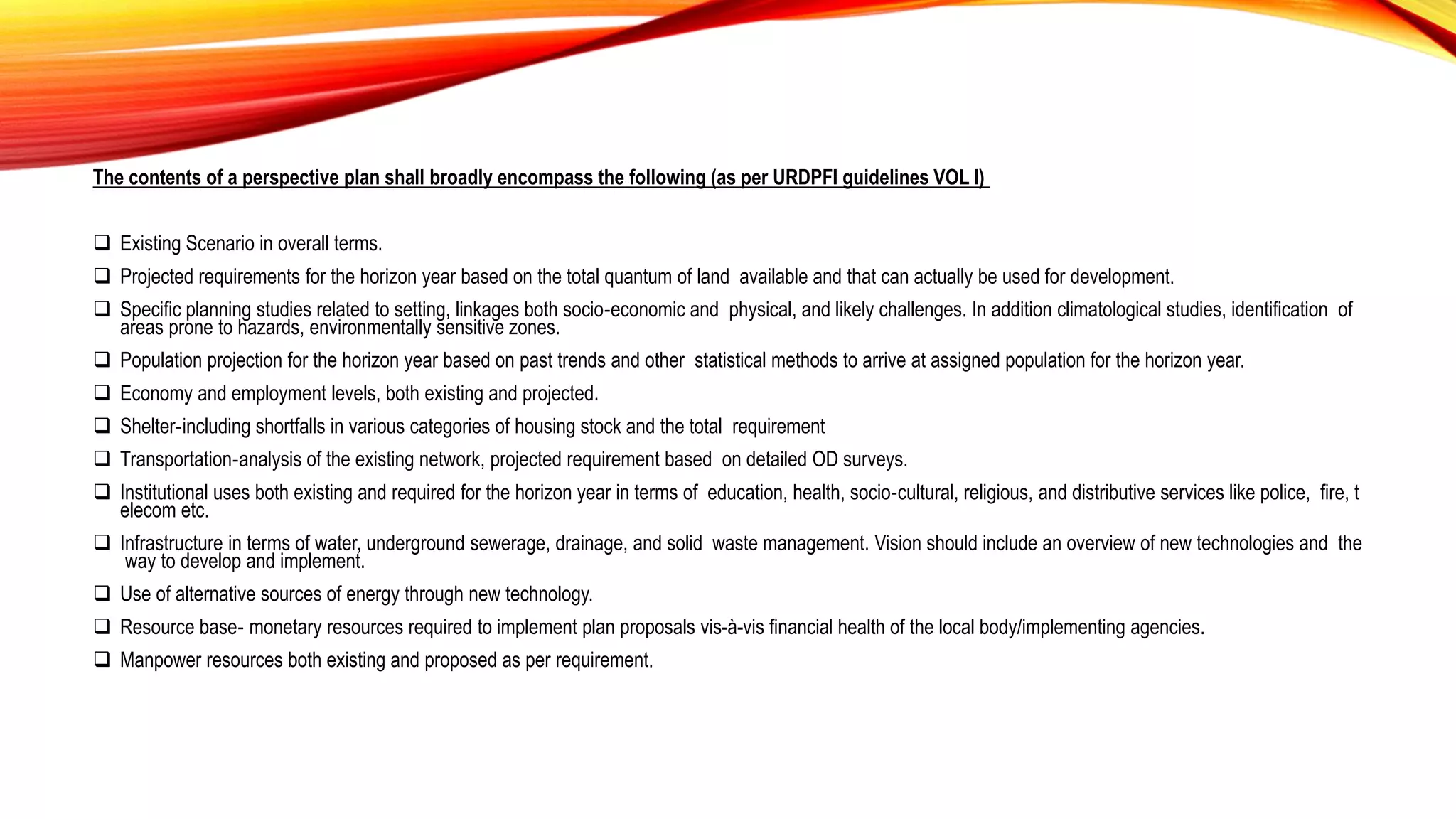 Perspective plan | PPTX