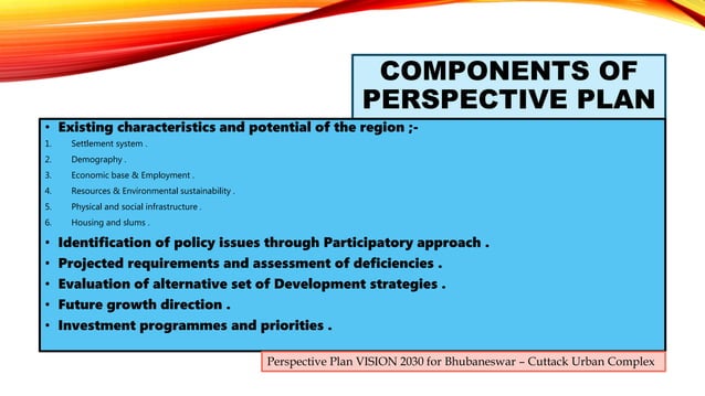 Perspective plan | PPTX | Developmental Sites | Real Estate