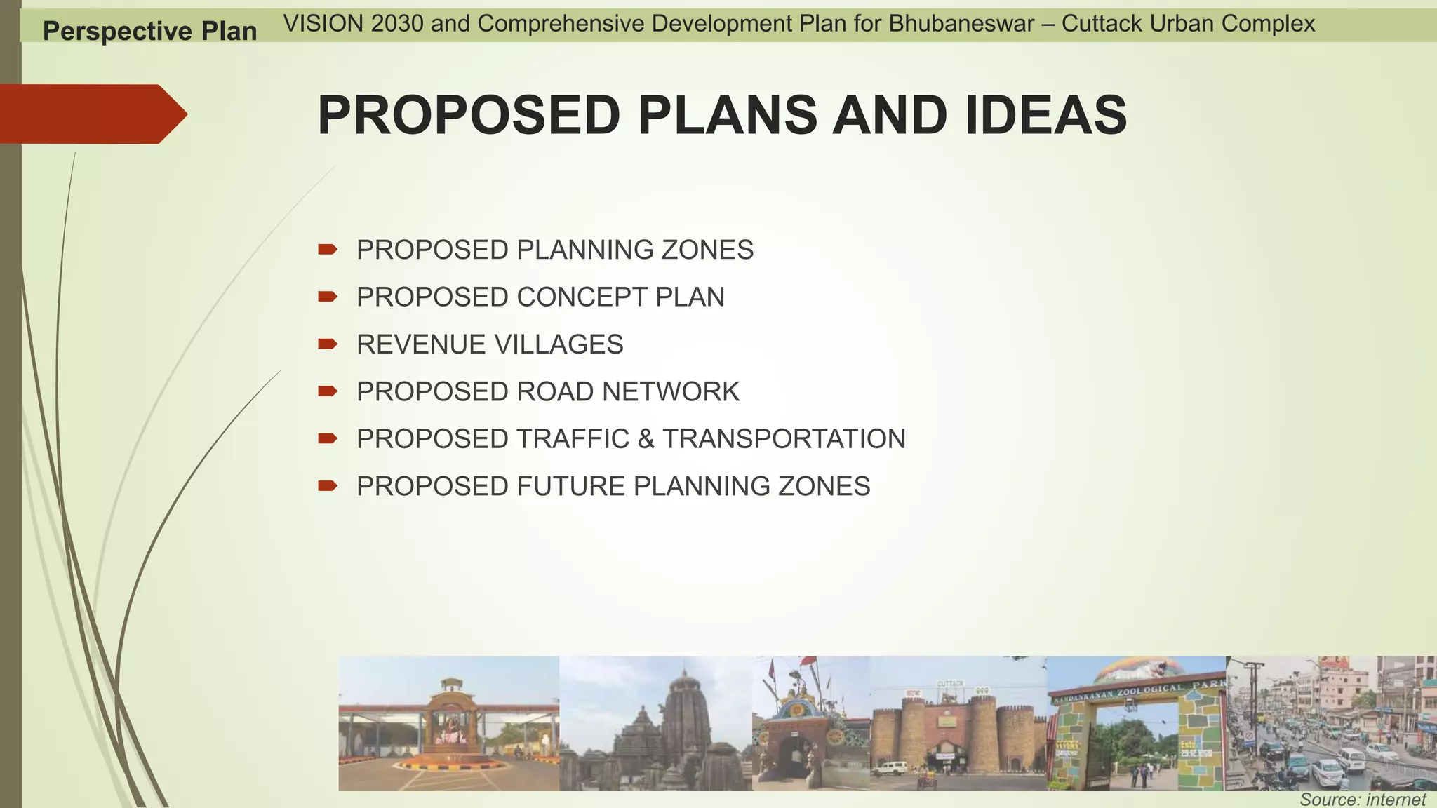 Perspective plan of bubaneshwar cuttack urban complex | PPTX